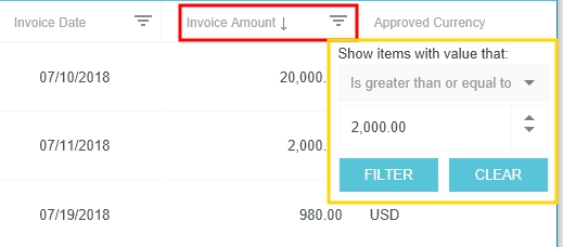 View Inquiry Reports on Invoice Activity – Chrome River Help Center