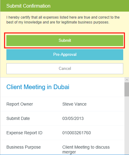 Adjust and Resubmit Returned Expenses – Chrome River Help Center